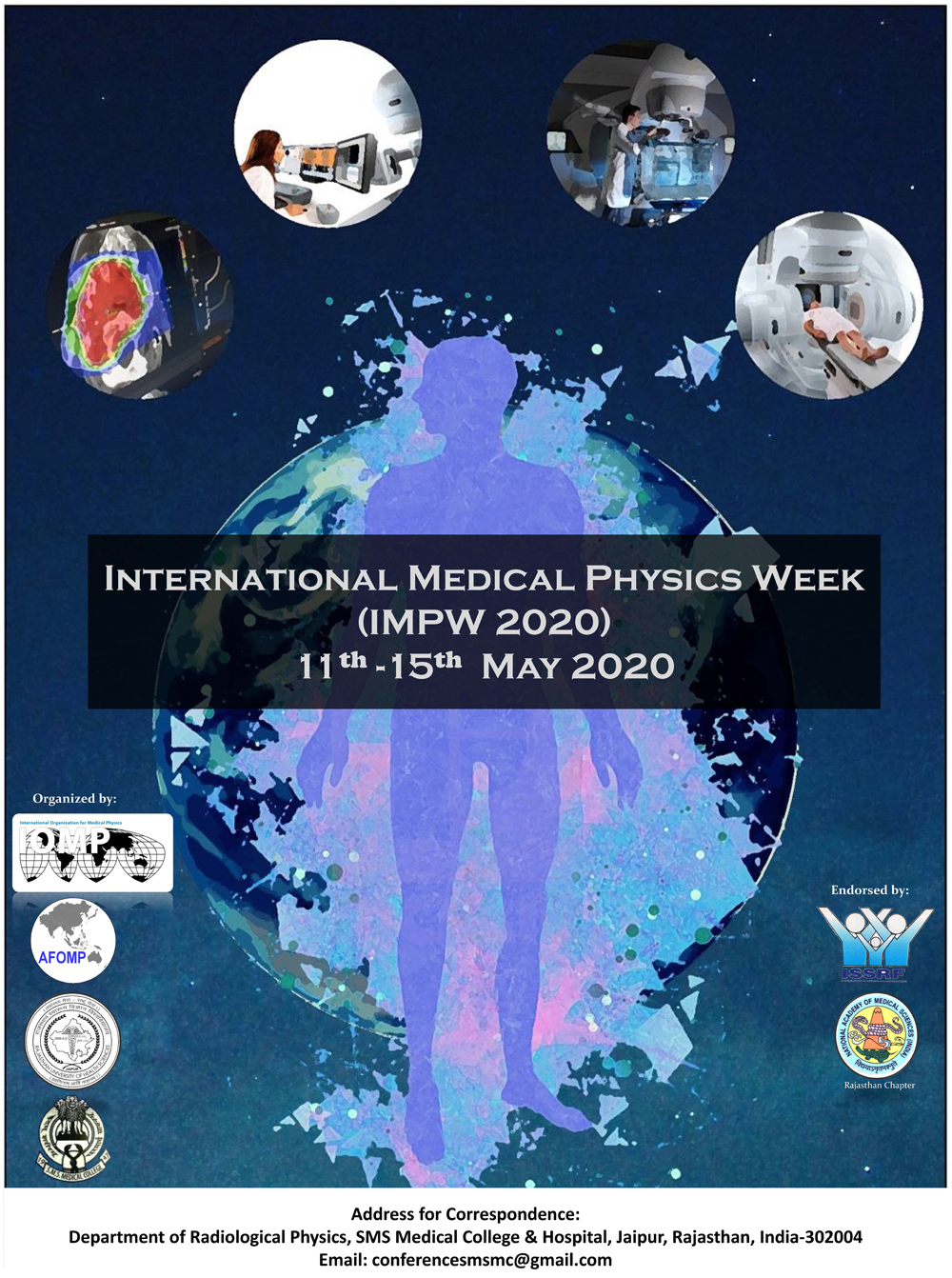 International Medical Physics Week (IMPW 2020) 11th -15th May 2020